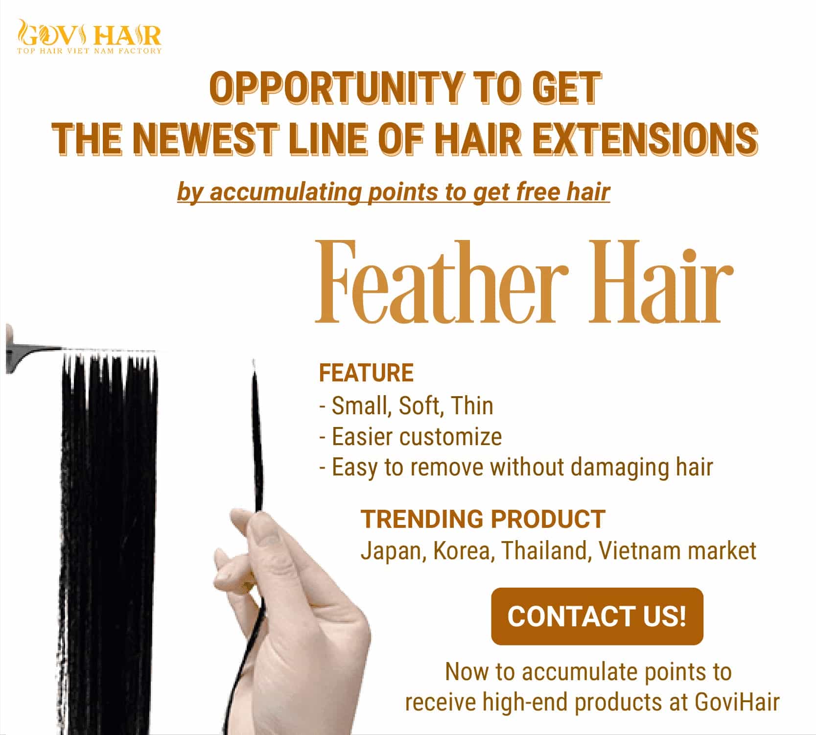 GoviHair | #1 Wholesale Human Hair Vietnam, Raw Hair Vendors