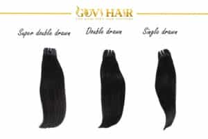 Single Drawn vs Double Drawn Hair: What's the Difference?