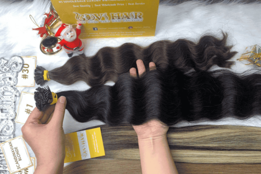 The Allure of Raw Vietnamese Natural Wave Hair Extensions