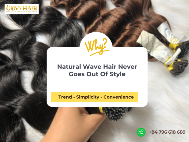 The Allure of Raw Vietnamese Natural Wave Hair Extensions