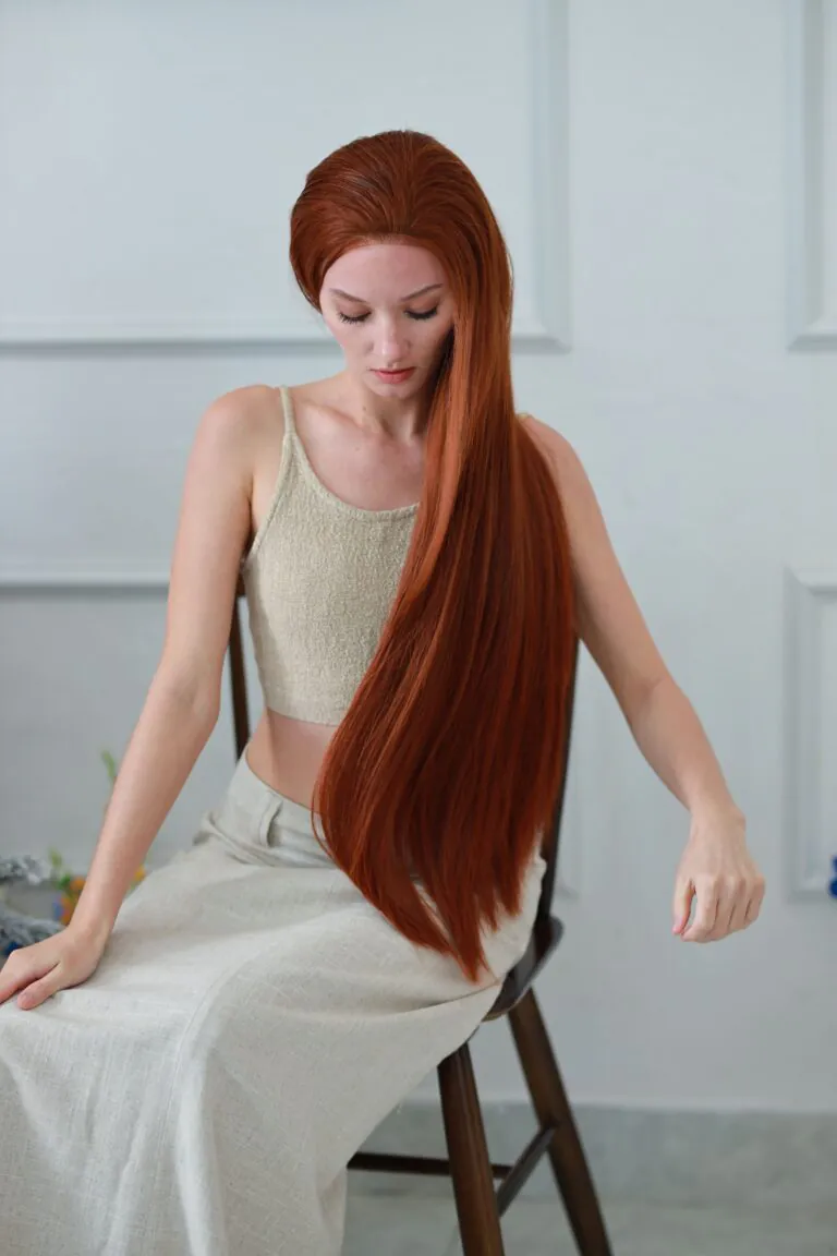22 Inches Human Hair Closure Wigs Lace 4×4 | Govihair