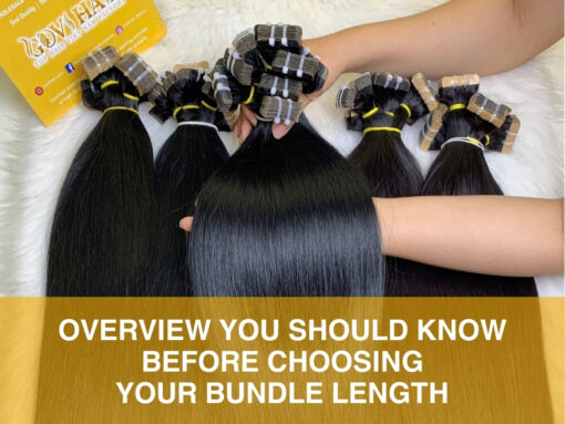 Measure Perfect Hair Length With Bundle Length Chart | Govihair