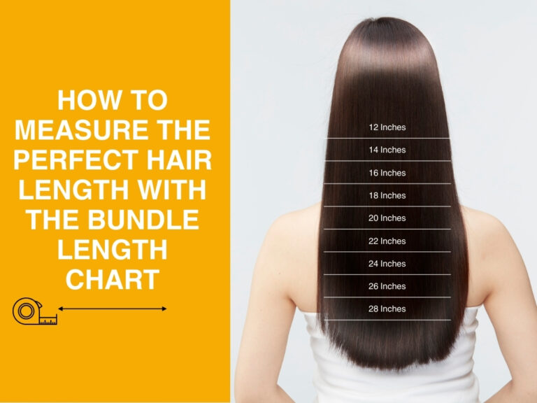 Measure Perfect Hair Length With Bundle Length Chart | Govihair