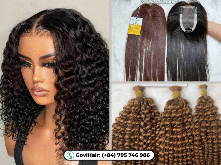 How to Turn Your Curly Wig Into Topper Easily at Home | Govihair