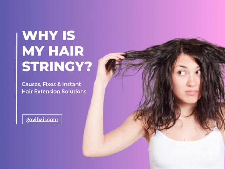 Why Is My Hair Stringy? How To Get Rid Of Frizzy Hair Once