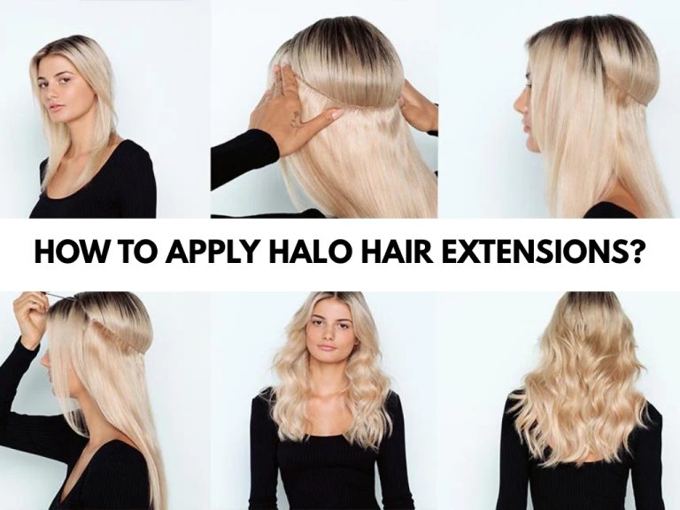 How to Apply Halo Hair Extensions Easy At Home | Govihair