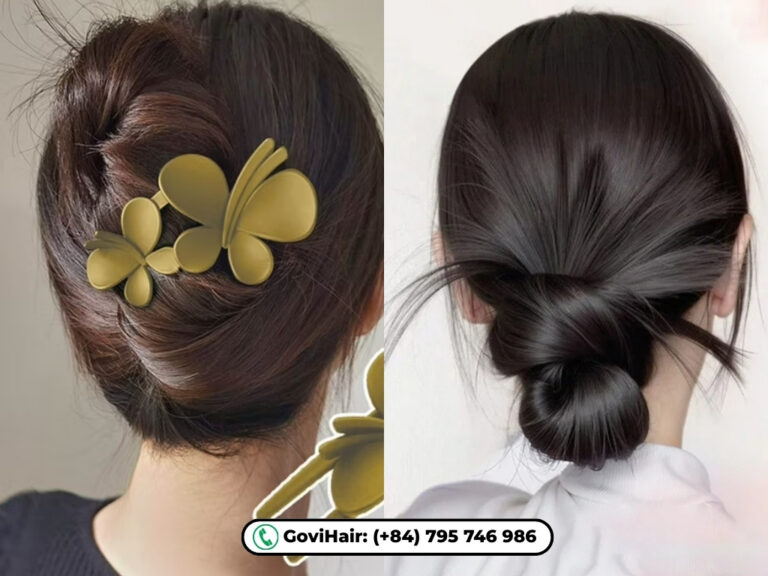 20 Short Hair Bun Styles for an Effortless and Chic | Govihair