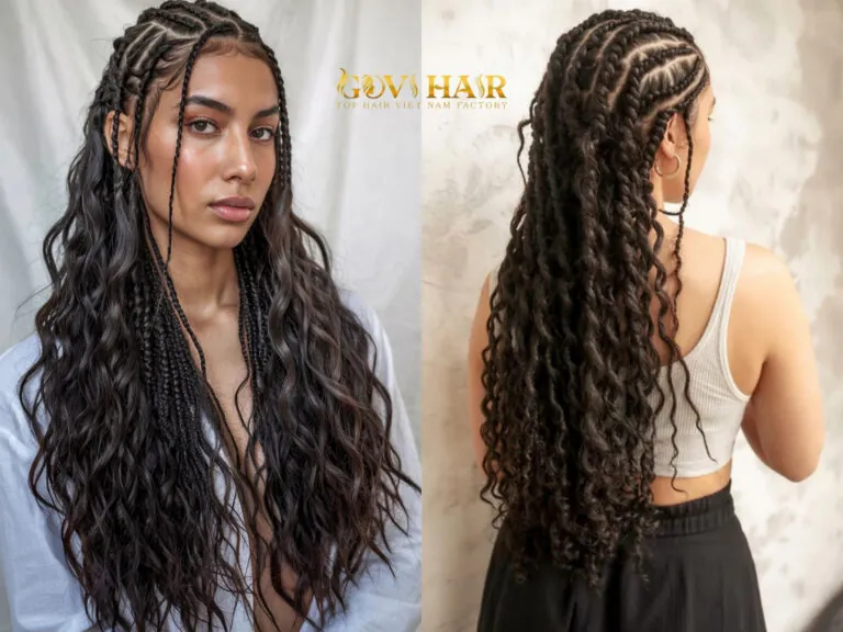 30+ Ideas Braid Hairstyles with Weave Trendy for 2026 | Govihair