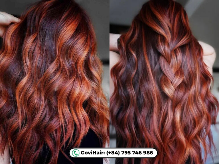 20+ Trending Brown Hair with Red Highlights Ideas in 2025