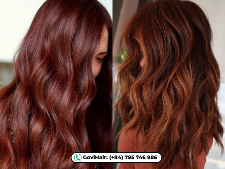 20+ Trending Brown Hair with Red Highlights Ideas in 2025